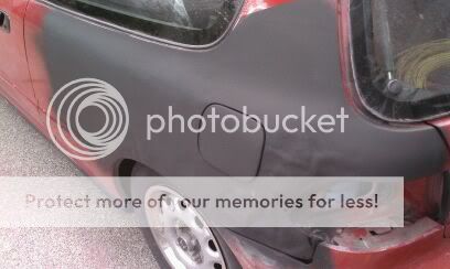 92 Civic quarter panel damage, worth fixing? **PICS** • How to Paint ...