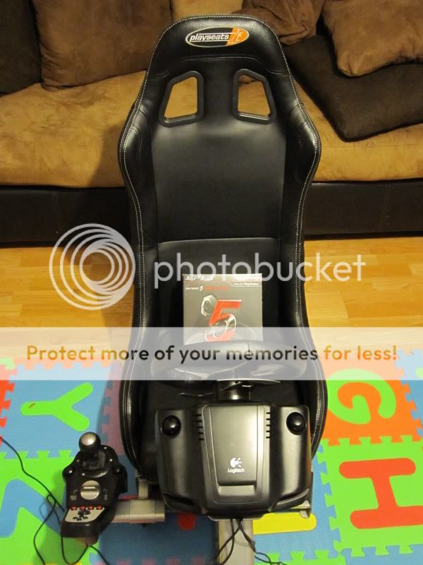 FS: Playseat Evolution + shifter mount & Logitech G25 racing wheel ...