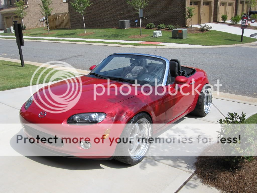 TEST FIT: 18x10 front & 18x12 rear wheels pre-fender flares - MX-5 ...