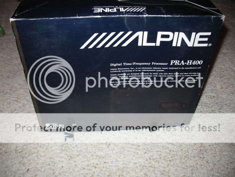 F/S: Car Audio Alpine CDA-7949 & Alpine PRA-H400 Digital Crossover-D/A ...