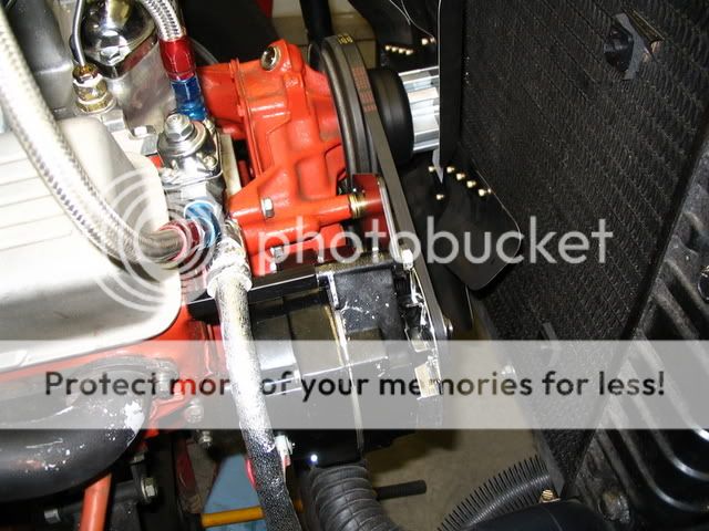 Alternator location SBC in an A | The H.A.M.B.