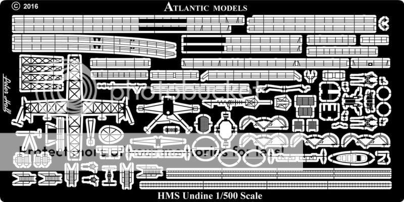 PE for 1/500 HMS Undine Kit - Atlantic Models - Britmodeller.com