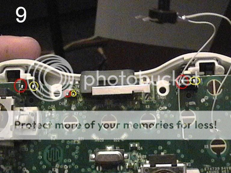 Hardware Mods - How to install extra buttons on a xbox 360 wireless ...