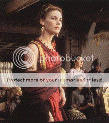 Lucilla's Red Costume