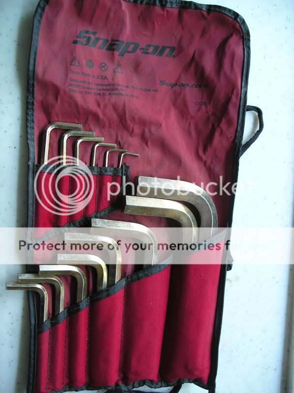 For Sale - Snap On (AWM140DK) Metric Hex Wrench (Allen Key) Set 2 to ...