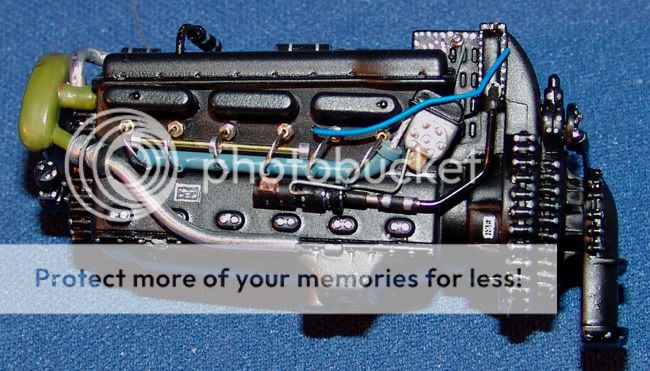 Detailed Dragon Merlin Engine - Works in Progress - Large Scale Planes