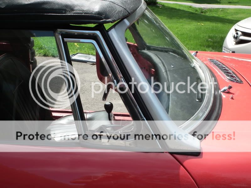 Installing vent windows. They shouldn't line up like this, should they ...