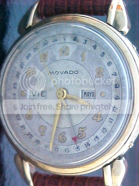 TimeZone : Sales Corner » Vintage MOVADO "Calendograph" Triple Dates (2 ...