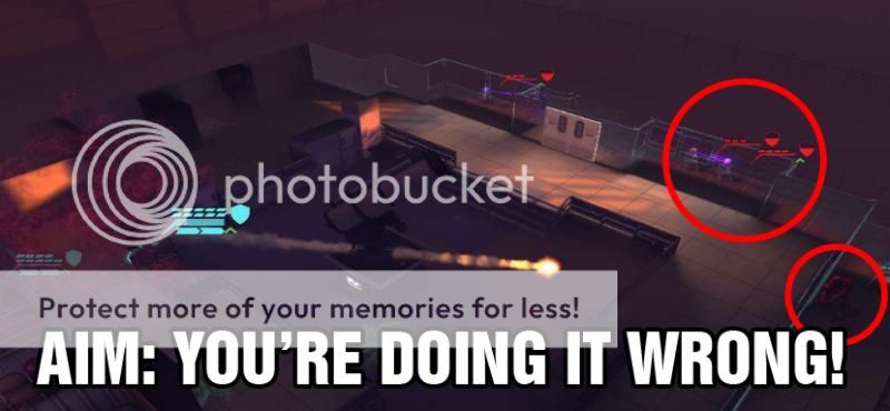 That's Not How You Aim! >.