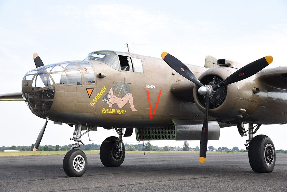 UK Airshow Review Forums • Dutch B-25 at North Weald