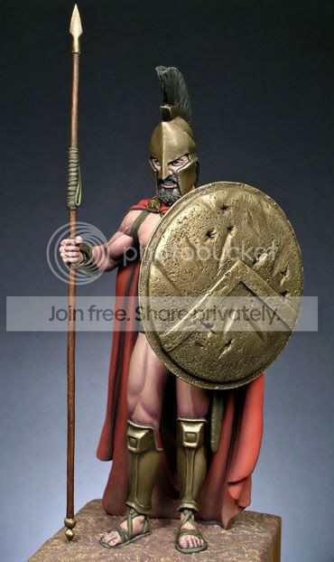 Leonidas 75mm | planetFigure | Miniatures