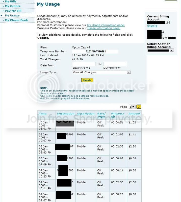 Optus Live Billing Ultimate Thread! - Optus