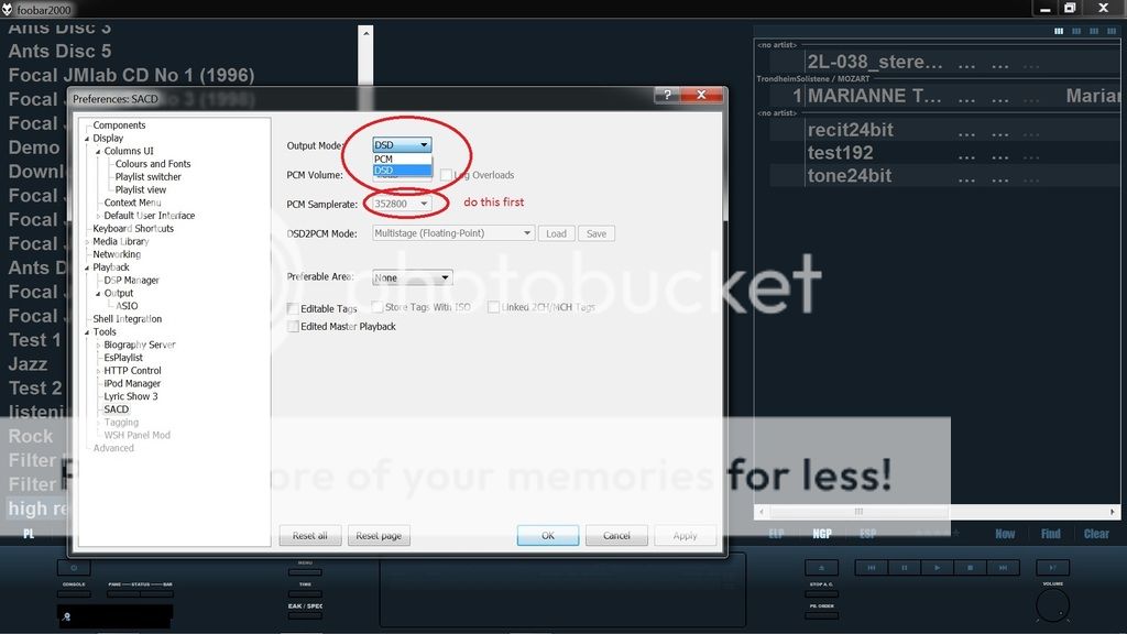 How To Play a DSD File: using Foobar2000 | AVForums South Africa