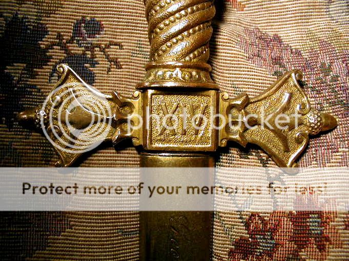 SPECIAL Rare SCOTTISH RITE Ornate Antique MASONIC SWORD! 14th Degree ...
