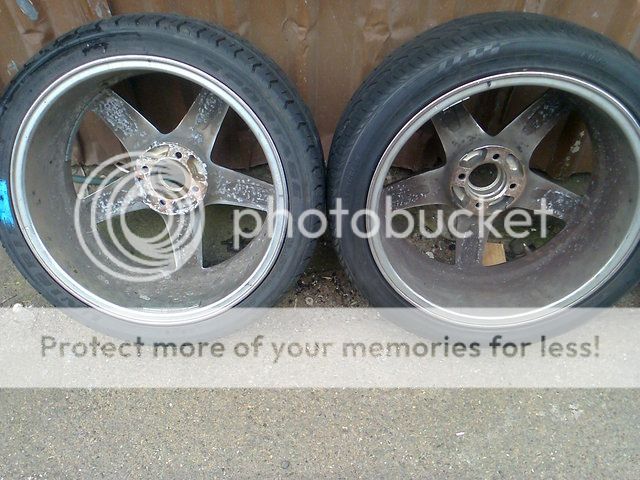 oxidizing and peeling clear coat on painted and chrome mag wheels ...