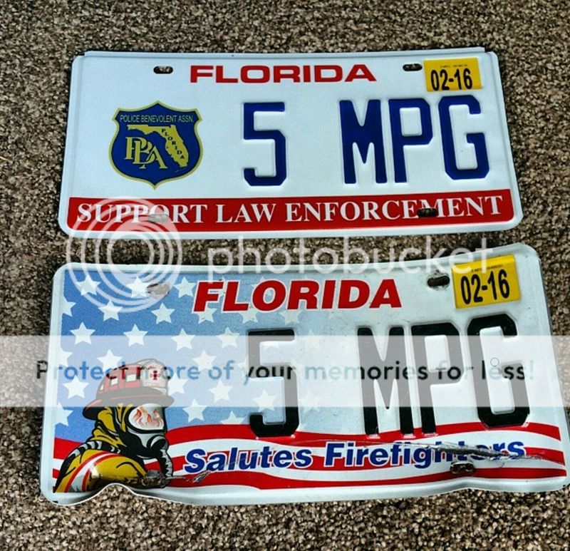 help me think of a clever/funny custom license plate for my dually ...