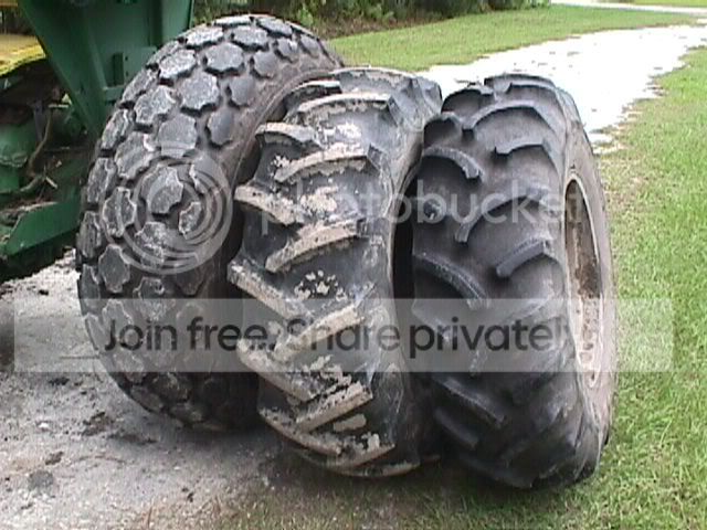 Tractor tires and wheels (Making wheels fit)