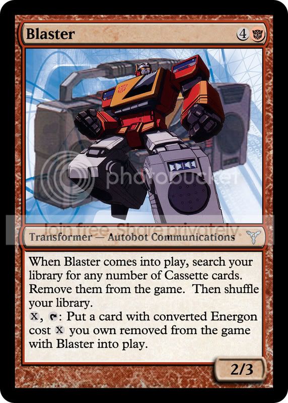 MTG + Transformers - Custom Card Creation - Magic Fundamentals - MTG ...