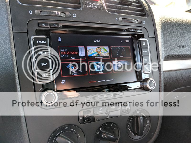 Dynavin N7-VW Radio Navigation System, for Golf VI R | VW Vortex ...