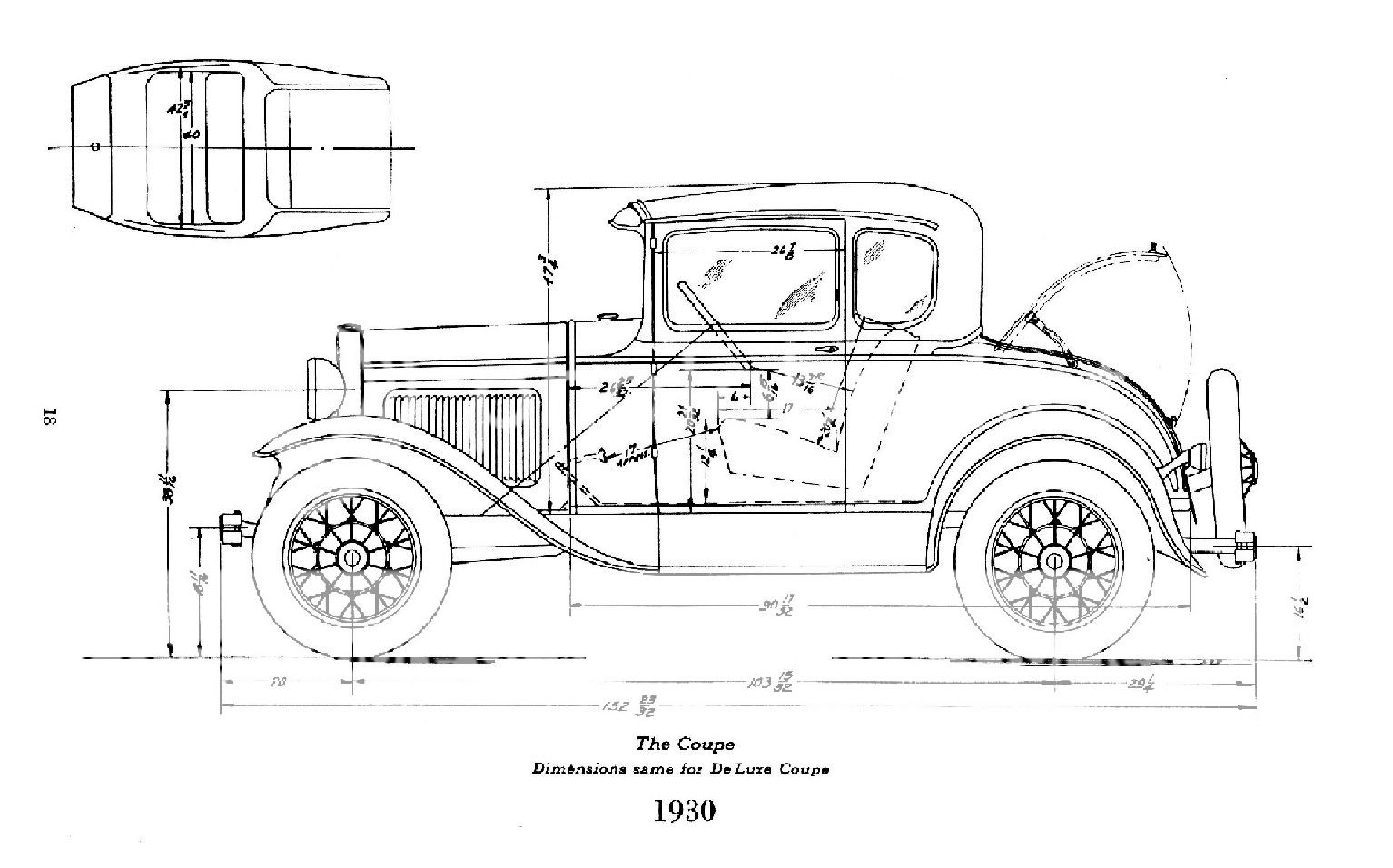 ACAD drawing of 31 Model A body and deuce frame? | The H.A.M.B.