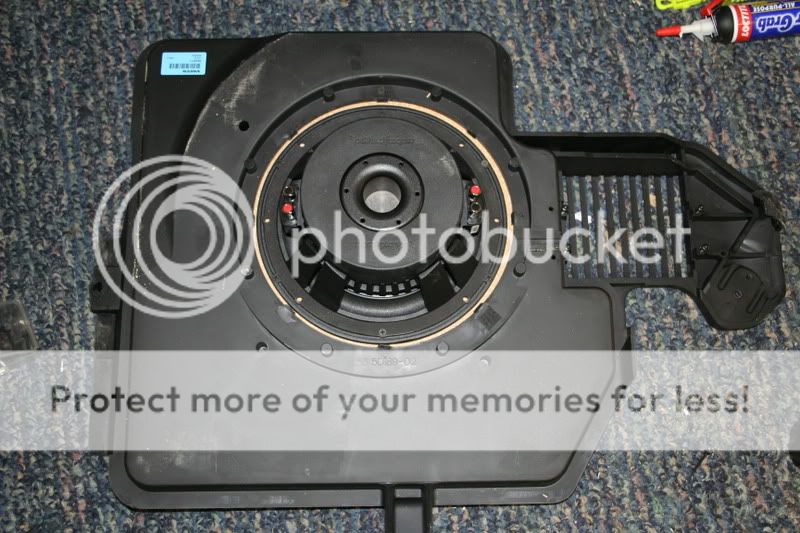 Aftermarket sub install in factory subwoofer enclosure! | SwedeSpeed ...