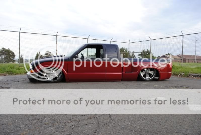 03 chevy s10 stepside bagged bodydrop | S-10 Forum