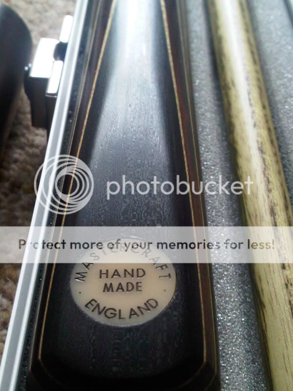 Snooker cue - Mastercraft handmade - Sheffield Wednesday Matchday ...