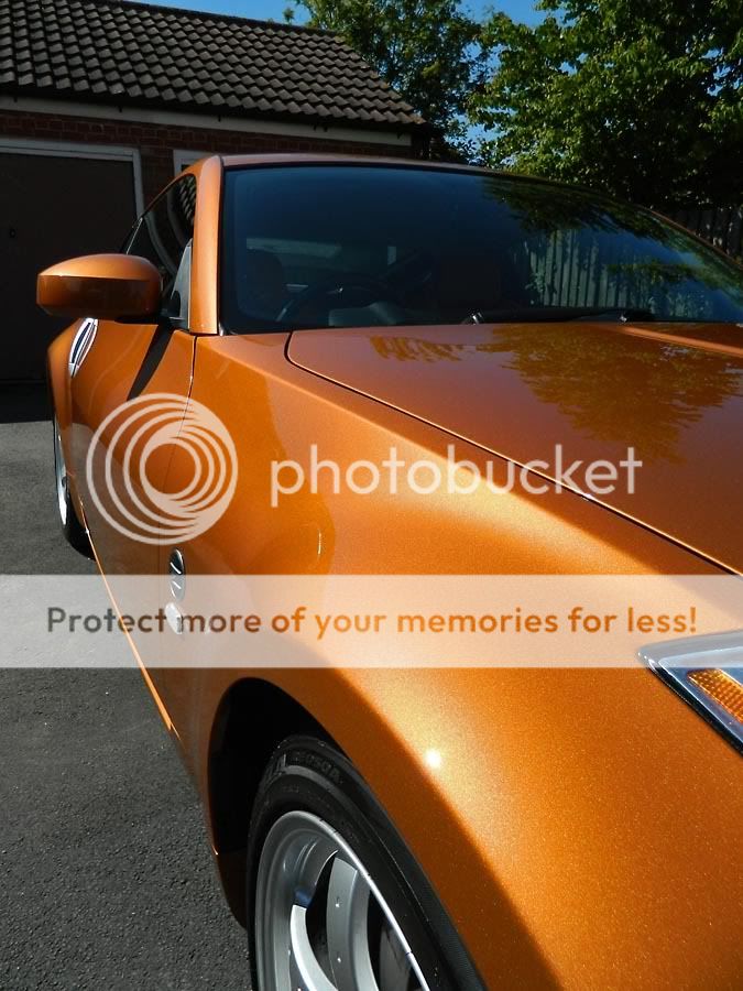 My Sunset Orange 350Z