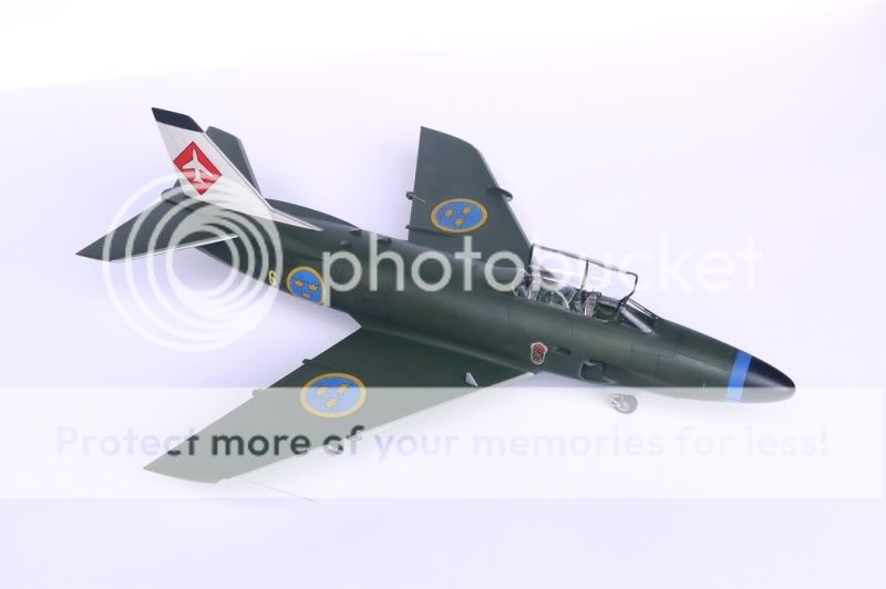 SAAB A32A Lansen, Tarangus 1/48th model with Maestro decals - Ready for ...