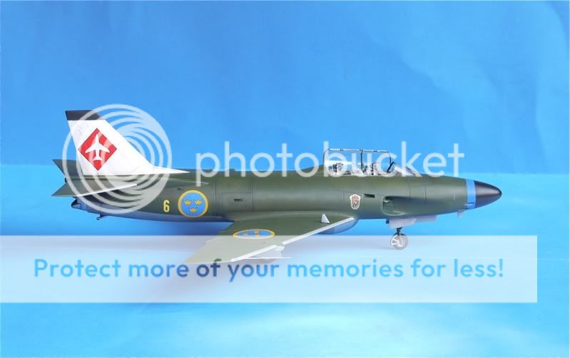 SAAB A32A Lansen, Tarangus 1/48th model with Maestro decals - Ready for ...