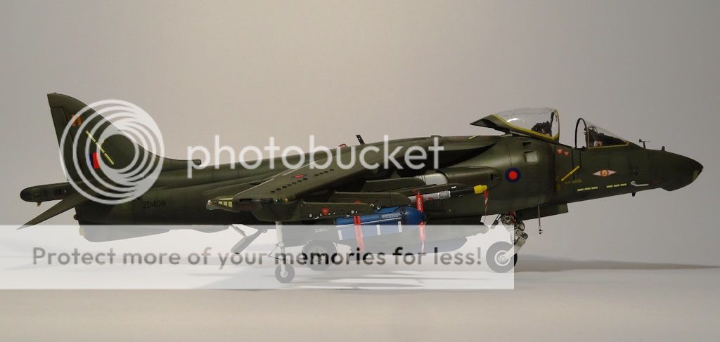 RAF Harrier GR5 1(F) Squadron Trumpeter 1/32nd - Ready for Inspection ...