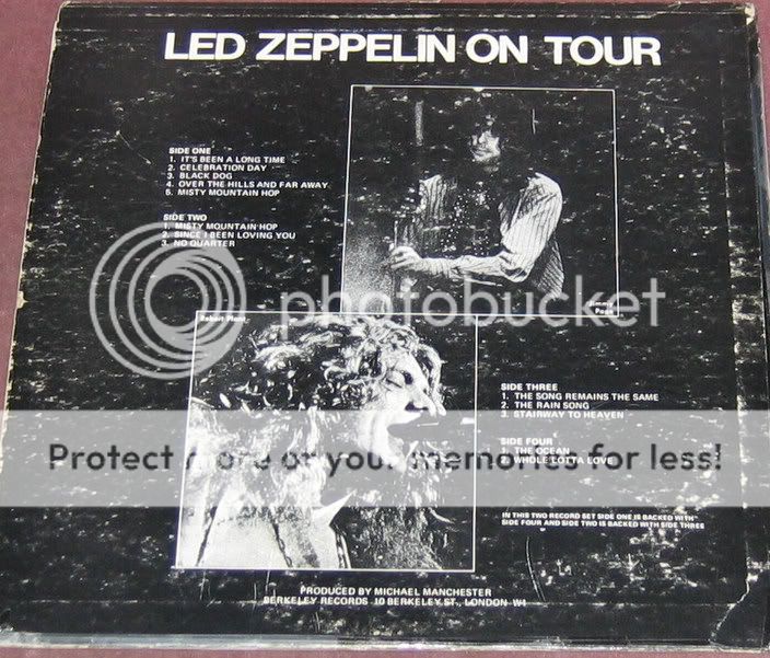 Bootleg Impression - Led Zeppelin Live - Led Zeppelin Official Forum