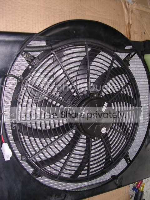 Electric radiator fan mod, use stock shroud?
