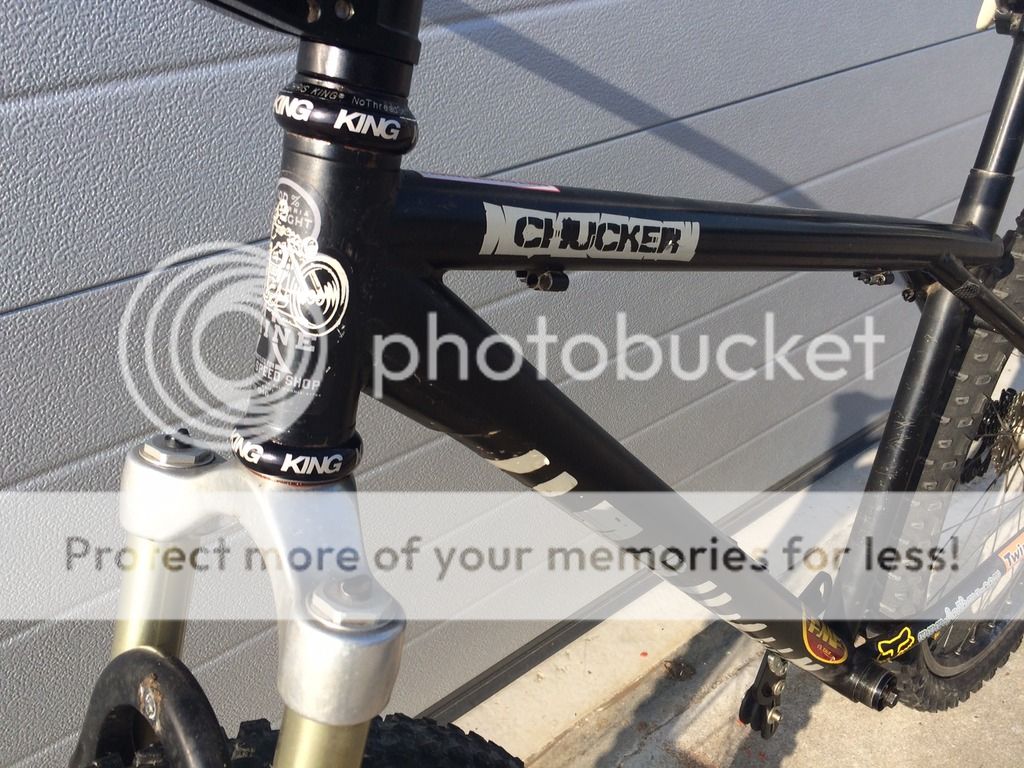 Early chromoly GT Chucker frame | Retrobike