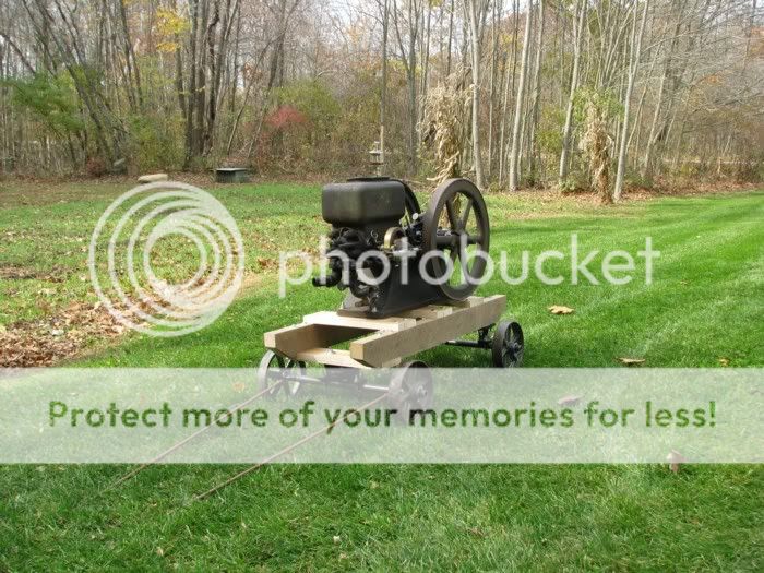 My new cart for the Hercules (Pics) | Smokstak® Antique Engine Community*