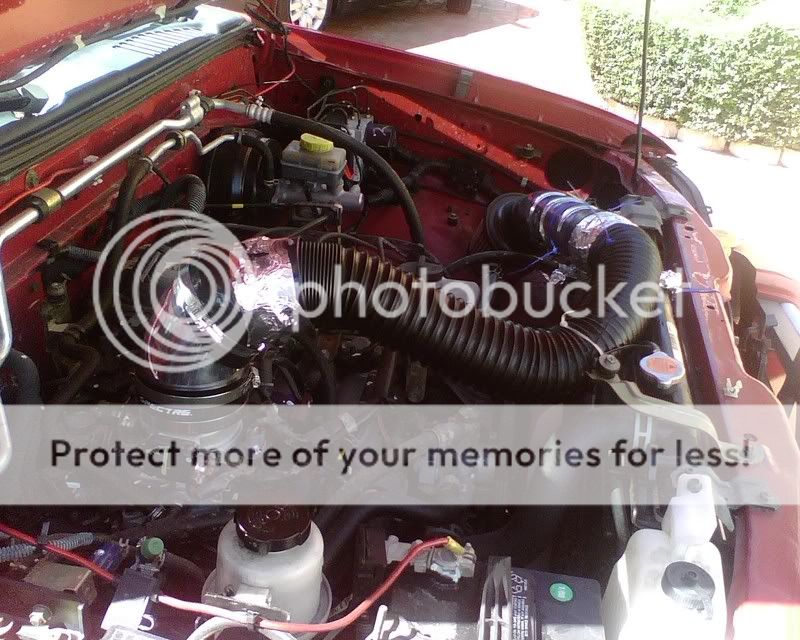 Frontier ka24de with custom CAI | Nissan Frontier Forum