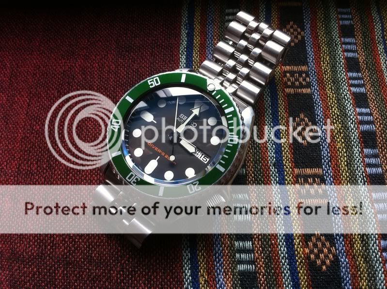 Pic request: Seiko SKX with green or other bezel inserts | WatchUSeek ...
