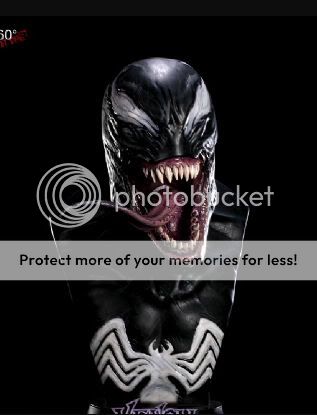 1:1 Venom Bust (tweaked) - Statue Forum