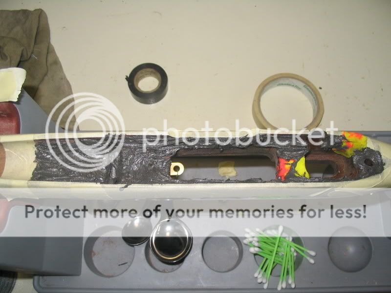 Devcon (steel) bedding a wood stock | Canadian Gun Nutz