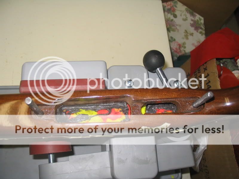 Devcon (steel) bedding a wood stock | Canadian Gun Nutz