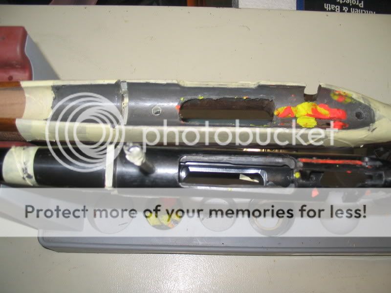 Devcon (steel) bedding a wood stock | Canadian Gun Nutz