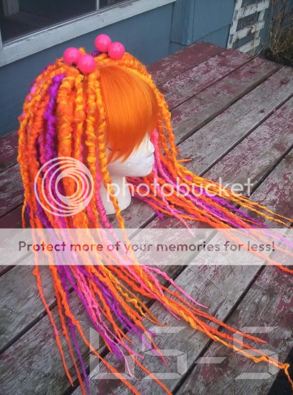 Two new neon dread wigs, messssy dreads & custom orders! - Hair ...