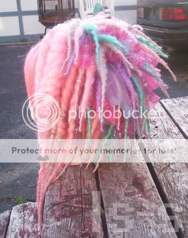 Pink A-Line (Crin) Wig & Leopard Print! - Hair Extensions Forum