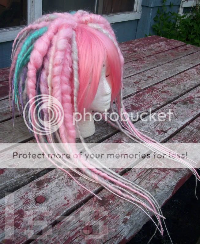 Pink A-Line (Crin) Wig & Leopard Print! - Hair Extensions Forum