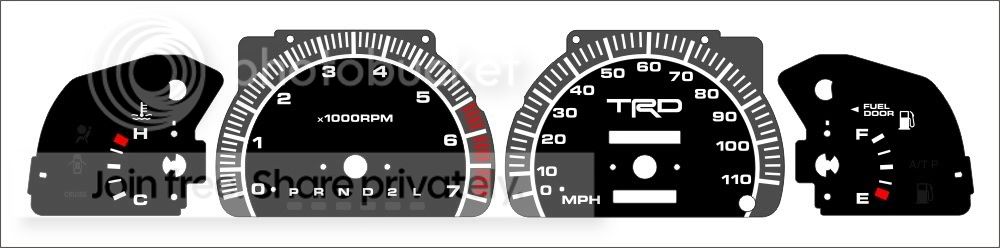 Custom Gauge Faces - Toyota 4Runner Forum - Largest 4Runner Forum
