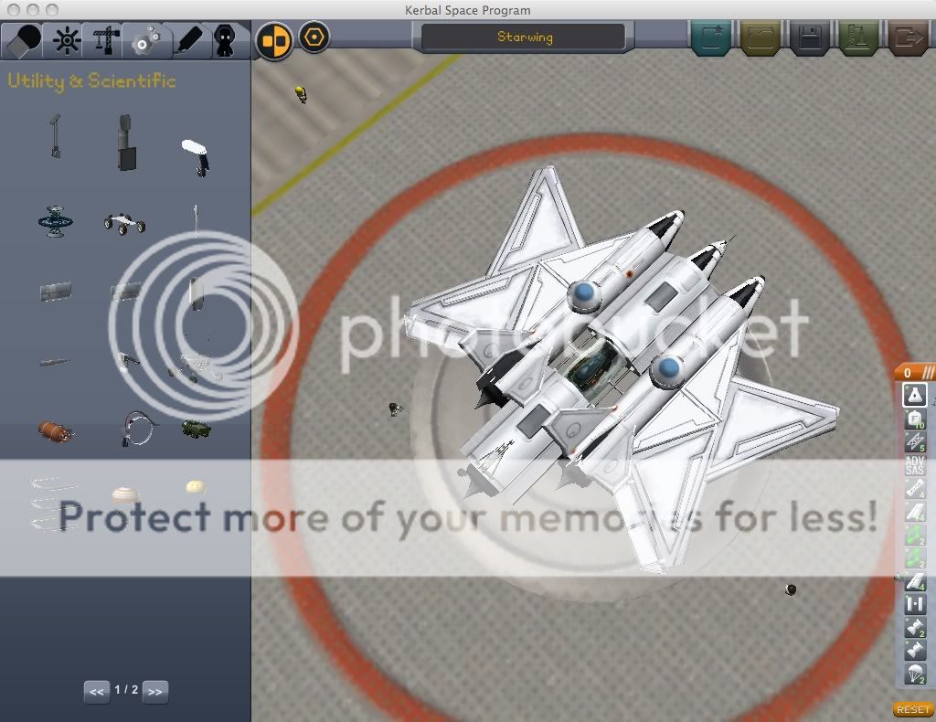 Kodemunkey Aerospace Experimental Aircraft: "Starwing" - KSP1 The ...