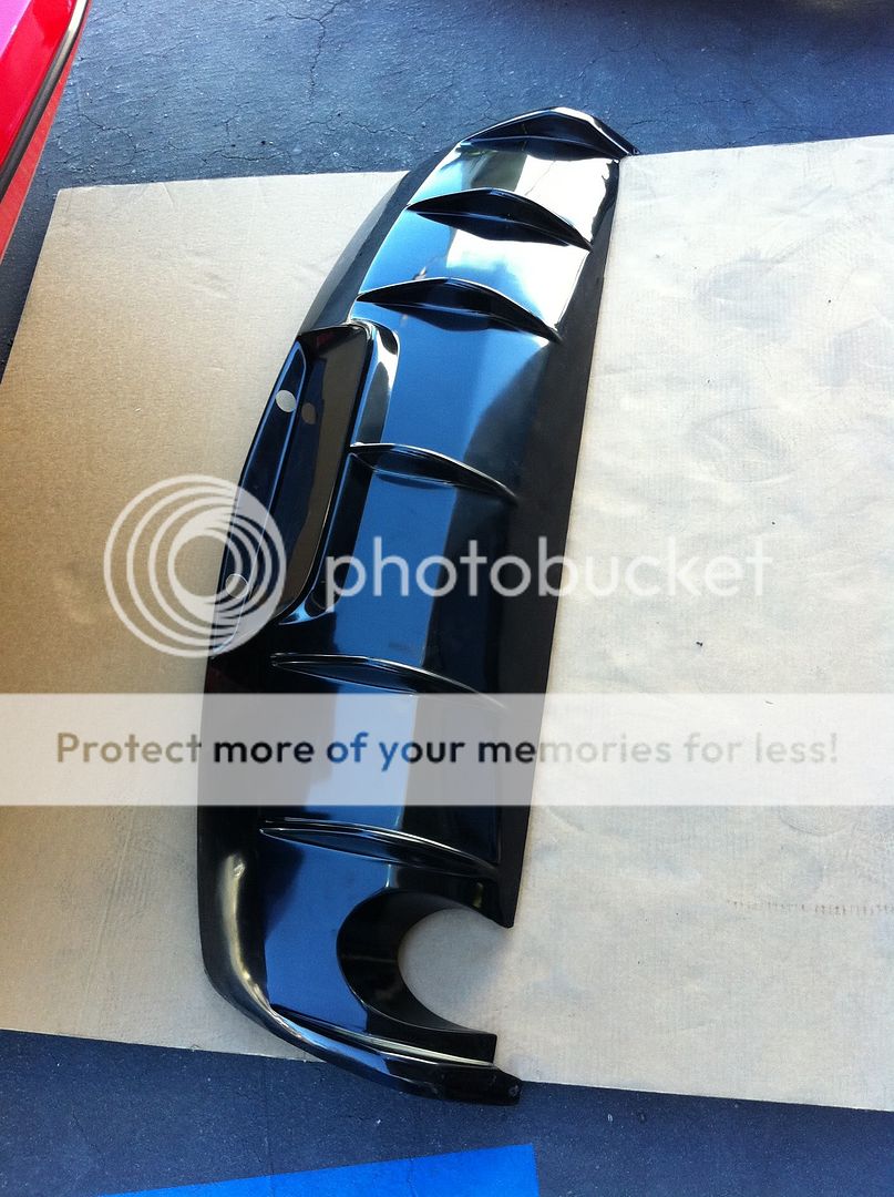 DG Motorsports Rear Diffuser Installed! DIY and PICS! | Mazda3 Forums