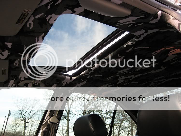 Camo Headliner.. | VW Vortex - Volkswagen Forum