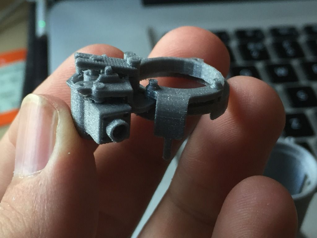 1:4 3D printed Dillon aero M134D Ti Aircraft mounted minigun - Work in ...