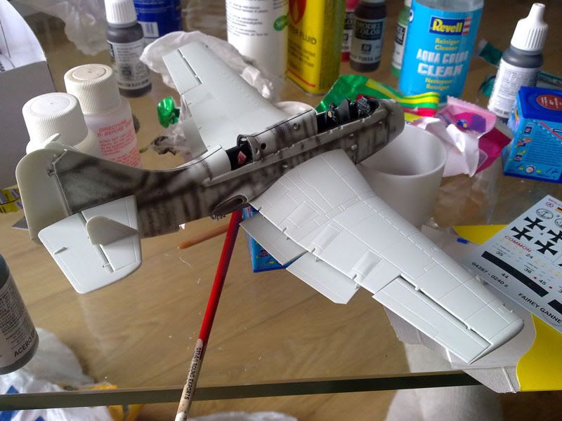 Revell Fairey Gannet AS 1./4 - Work in Progress - Aircraft ...